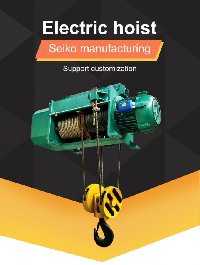 Inversion Hanging Mini Electric Hoist , Low Headroom Overhead Crane Hoist