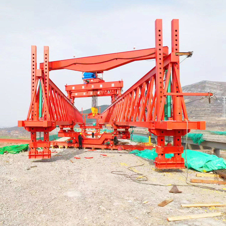 New Design High Speed Railway Segmental Bridge Launching Machine
