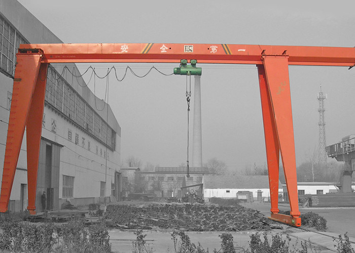 MH Type 20tons Electric Wire Rope Hoist Single Girder Gantry Crane