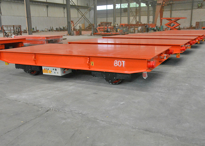 Flat Electric Transfer Cart 20 Ton For Steel Plant OEM & ODM Support