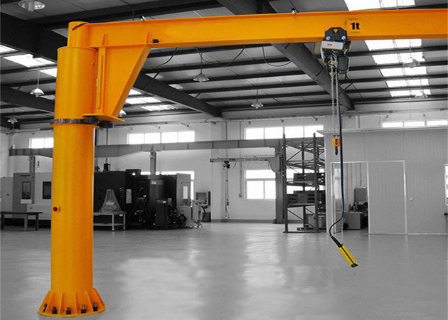 Workshop Hoist Cantilever Swing Arm Jib Crane Customized Color 2 Years ...