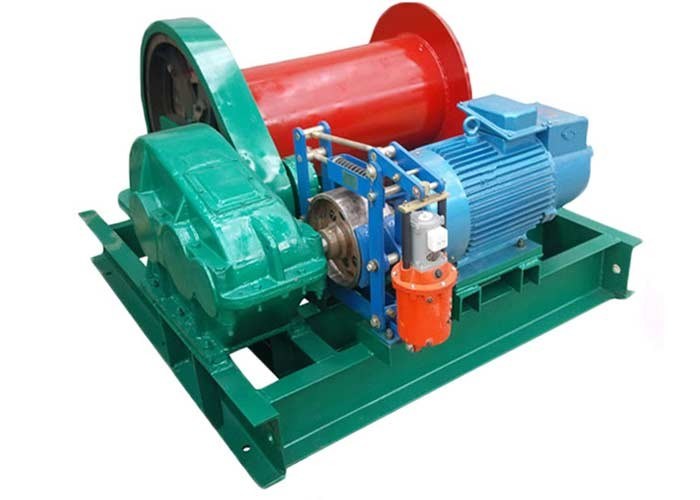 Small Capacity Lifting Electric Motor Winch 1 Ton For Steel Factory ...