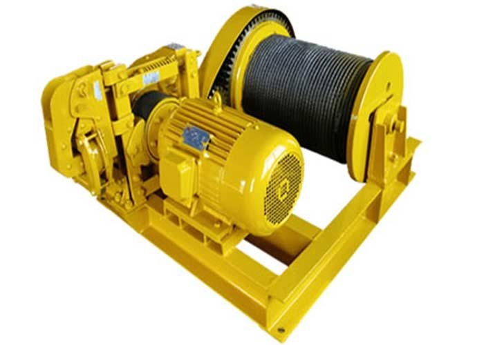 Wire Rope Lifting Electric Mine Winch System 10 Ton Workshop Using high ...