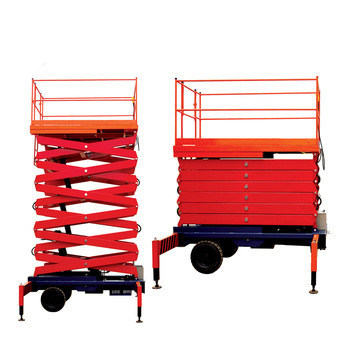 5T 18m Ladder Trailing Hydraulic Scissor Lift Platform