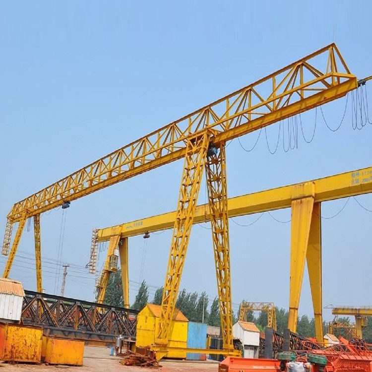 Workshop Single Girder Gantry Portal Crane Electric Truss Type 40M/Min