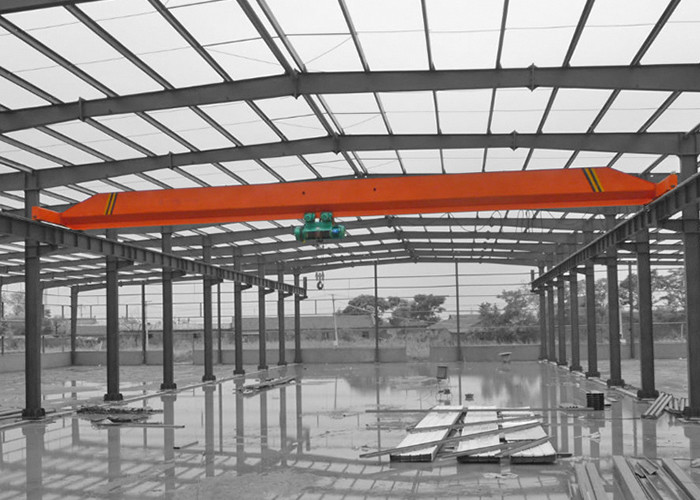 Single Girder Overhead Crane Lifting Equipment For Manufacturing Plant