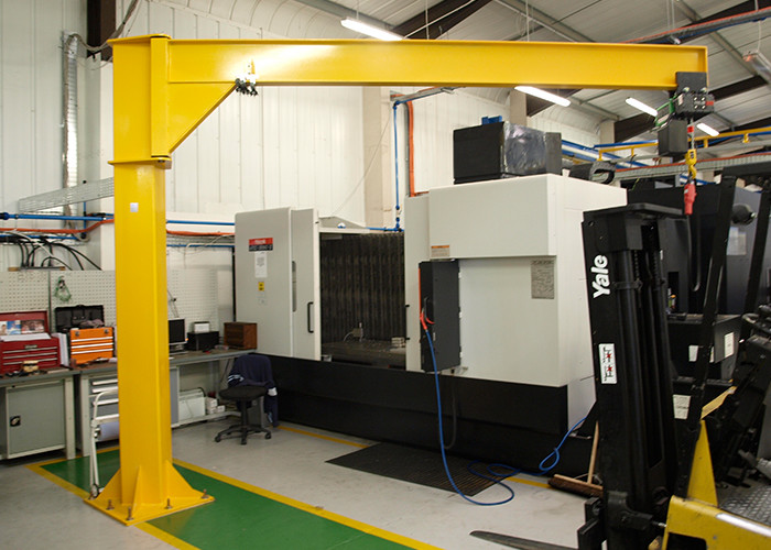 Wireless Remote Control Electric 2 Ton Jib Crane With A3 - A4 Working Duty