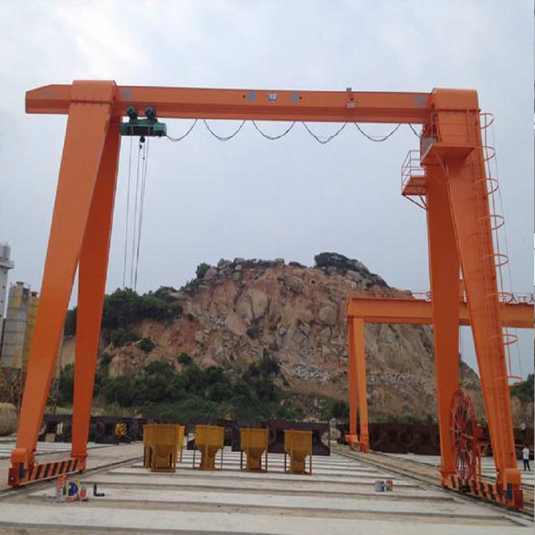 A Frame Lifting Single Beam Motorized Gantry Crane